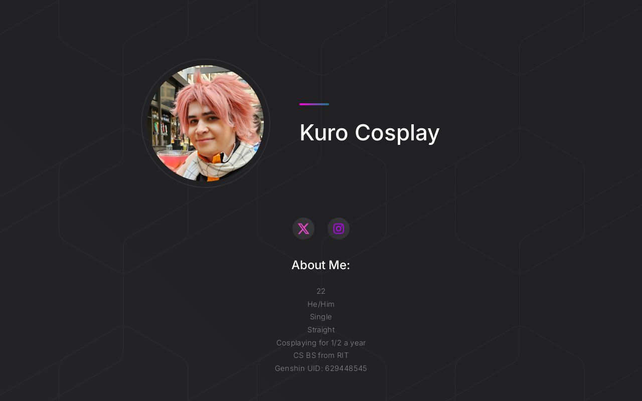Kuro Cosplay